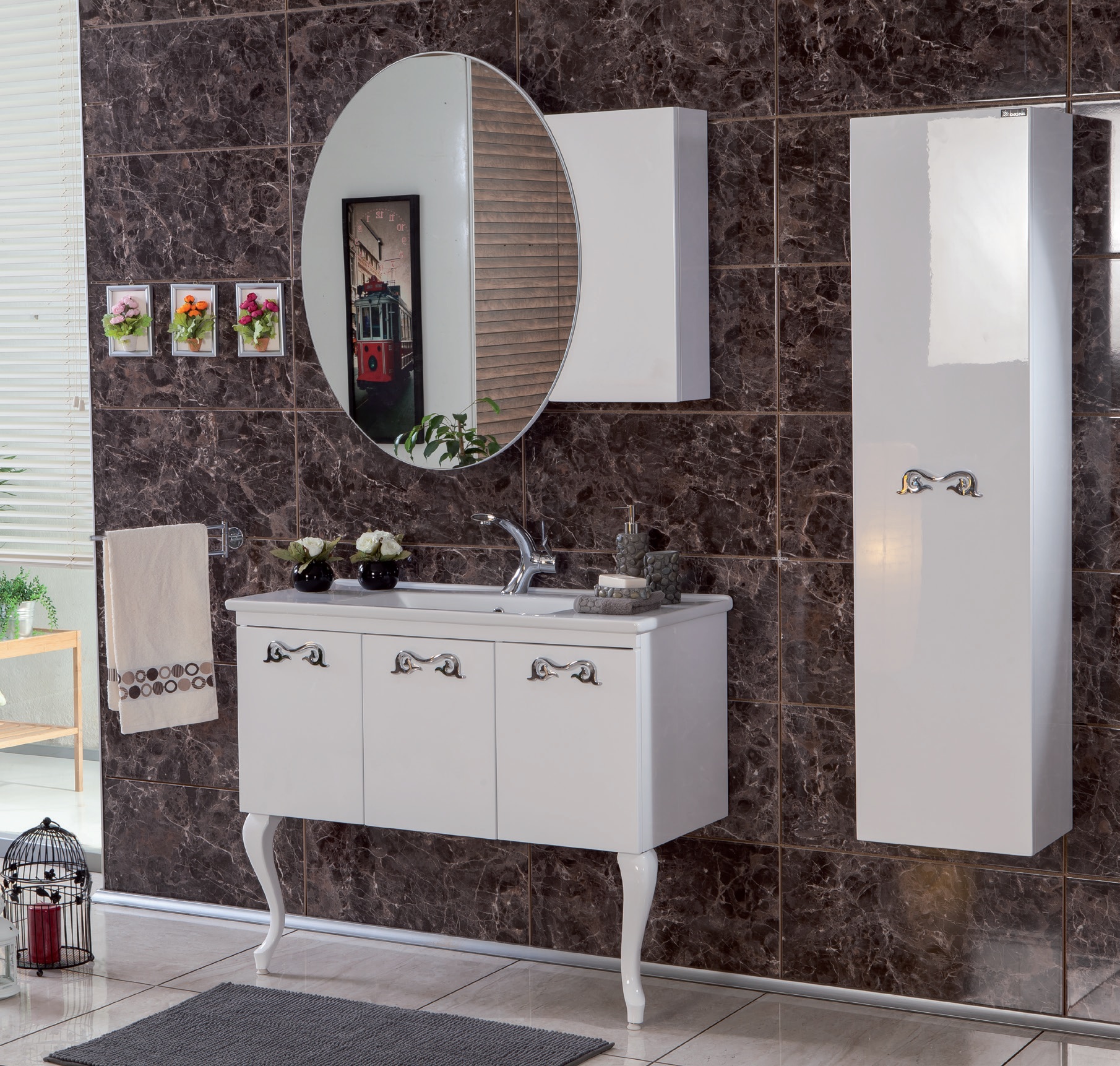 Banyo Dolabı Badella Troy 100 V2 - Sorunuz + KDV